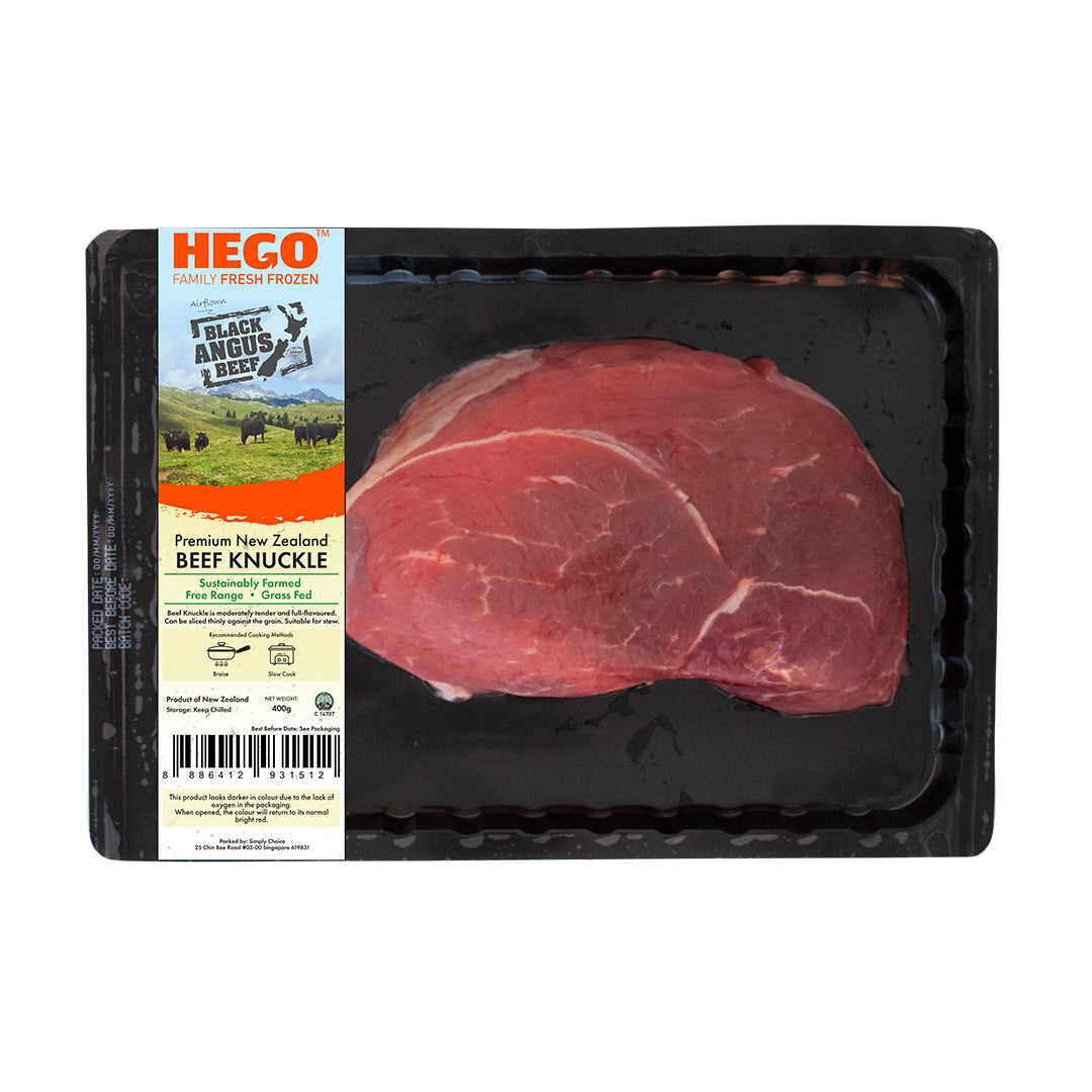 Hego | Black Angus Free Range Beef Knuckle | 400g – Hen Tick Foods