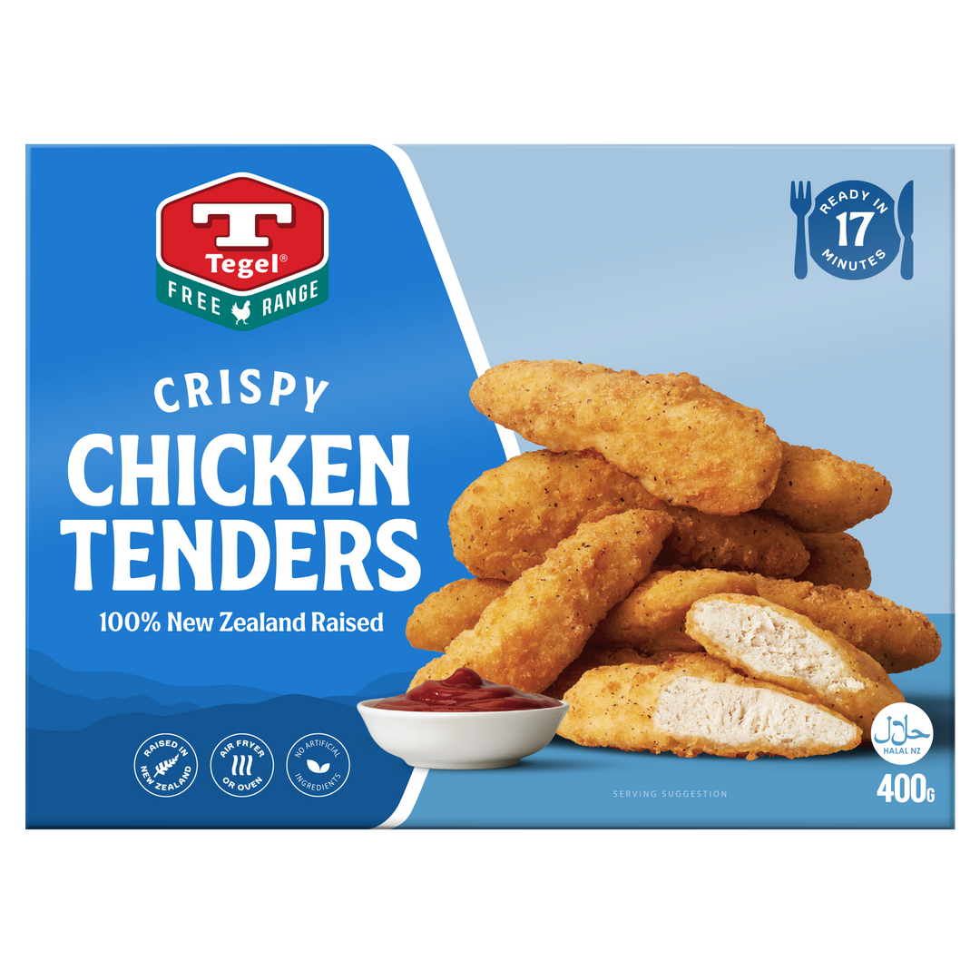 Tegel | Free Range Crispy Chicken Tenders | 400g – Hen Tick Foods