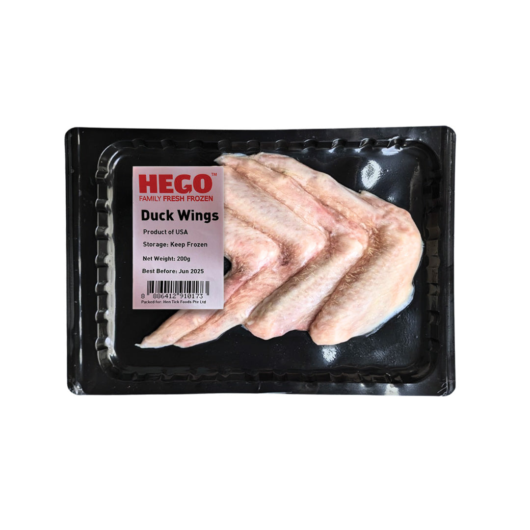 Hego | USA Duck Wing | 200g – Hen Tick Foods