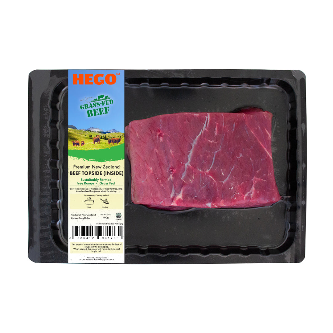 Hego | Grass Fed Beef Topside (Inside) | 400g – Hen Tick Foods