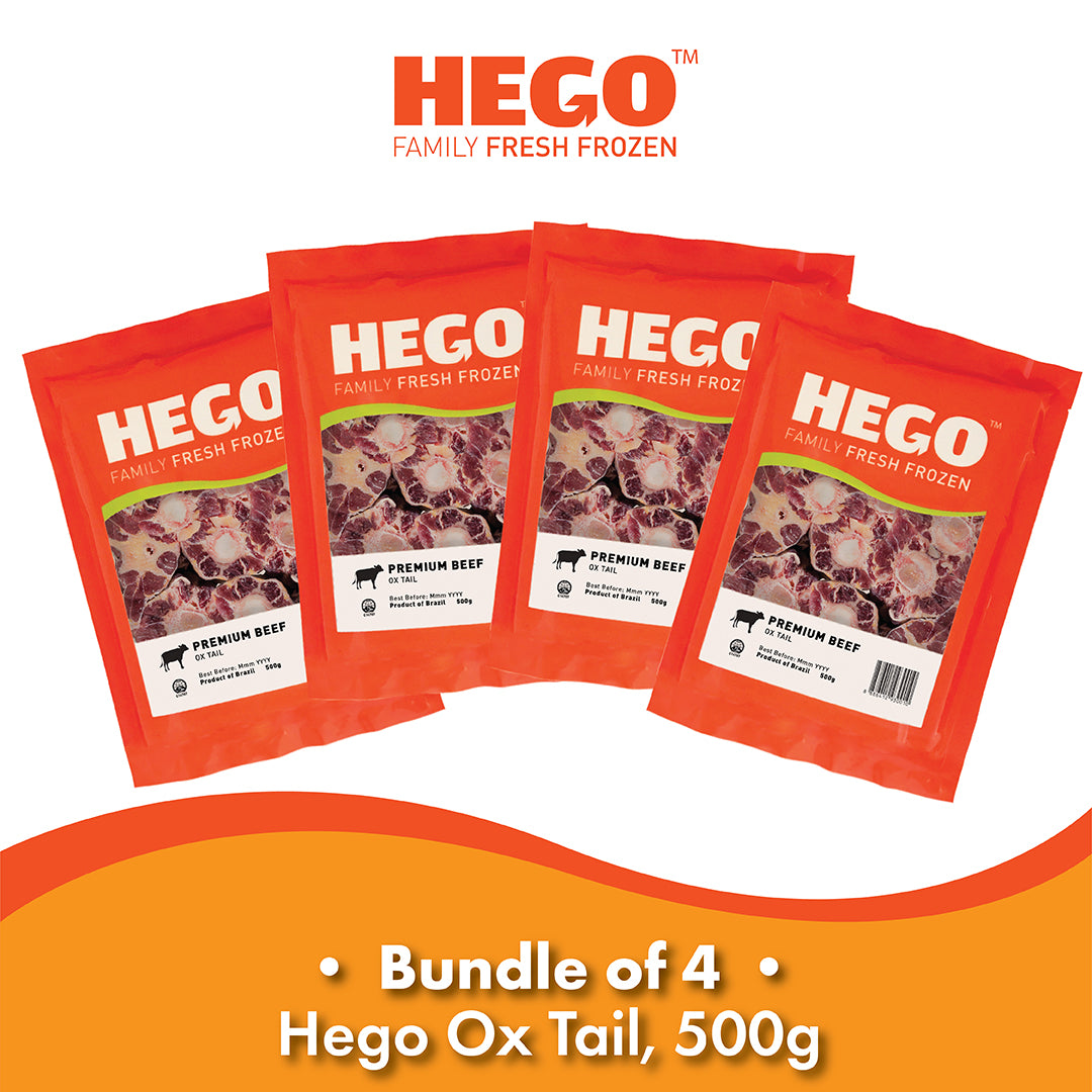 (Bundle of 4) Hego Ox Tail, 500g – Hen Tick Foods