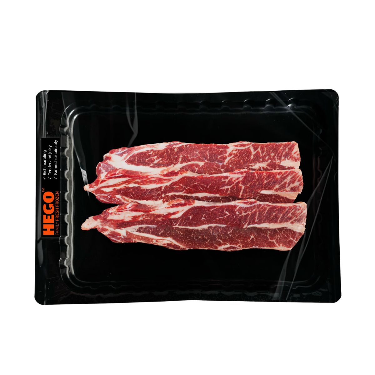 Hego | US Boneless Beef Short Rib Karubi | 200g – Hen Tick Foods