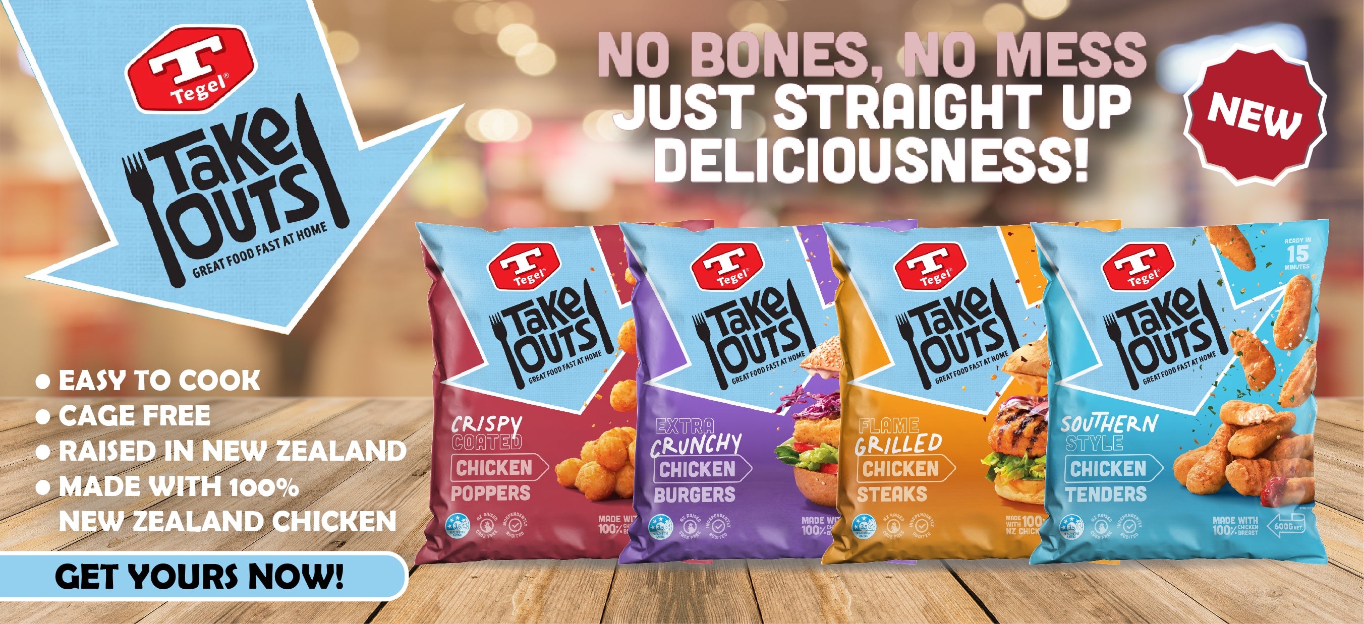 Tegel | Free Range Chicken Drumstick | 400g | New Zealand – Hen Tick Foods