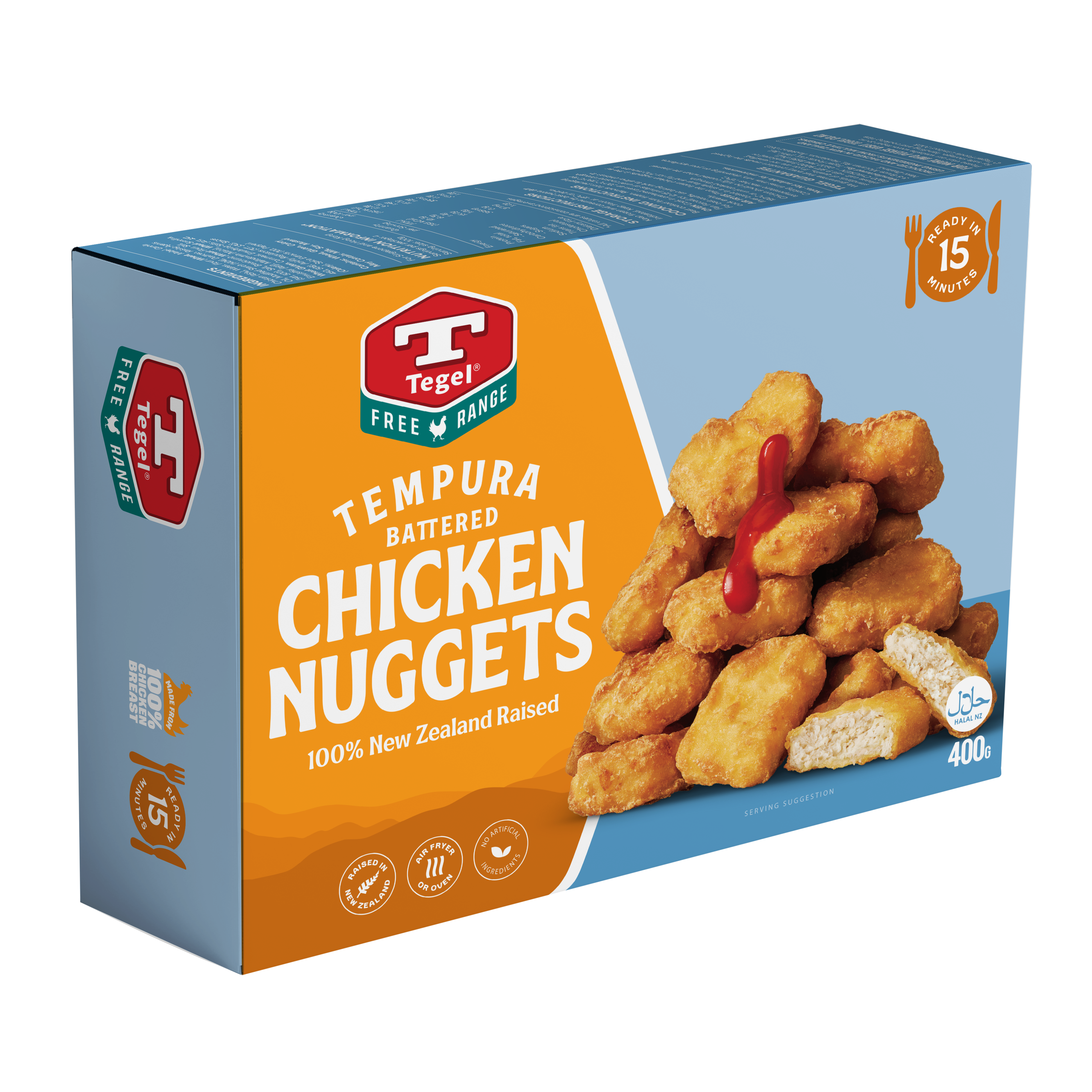 Tegel | Free Range Tempura Chicken Nuggets | 400g – Hen Tick Foods