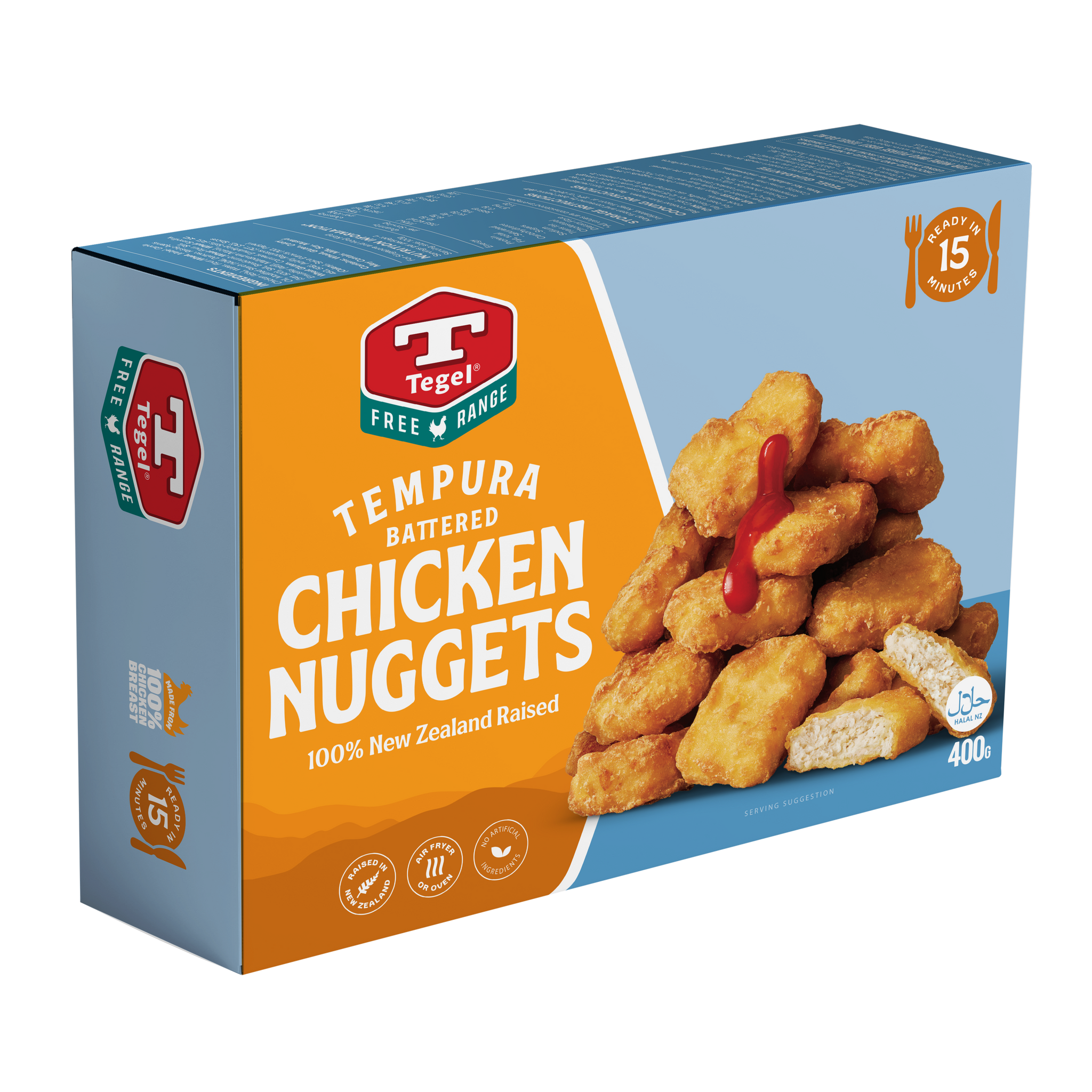 Tegel | Free Range Tempura Chicken Nuggets | 400g – Hen Tick Foods