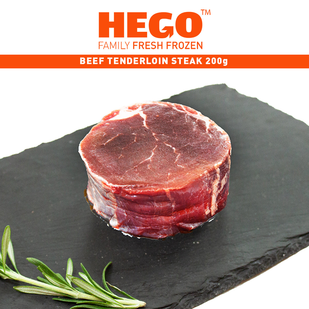 Hego | Beef Tenderloin Steak | 200g – Hen Tick Foods