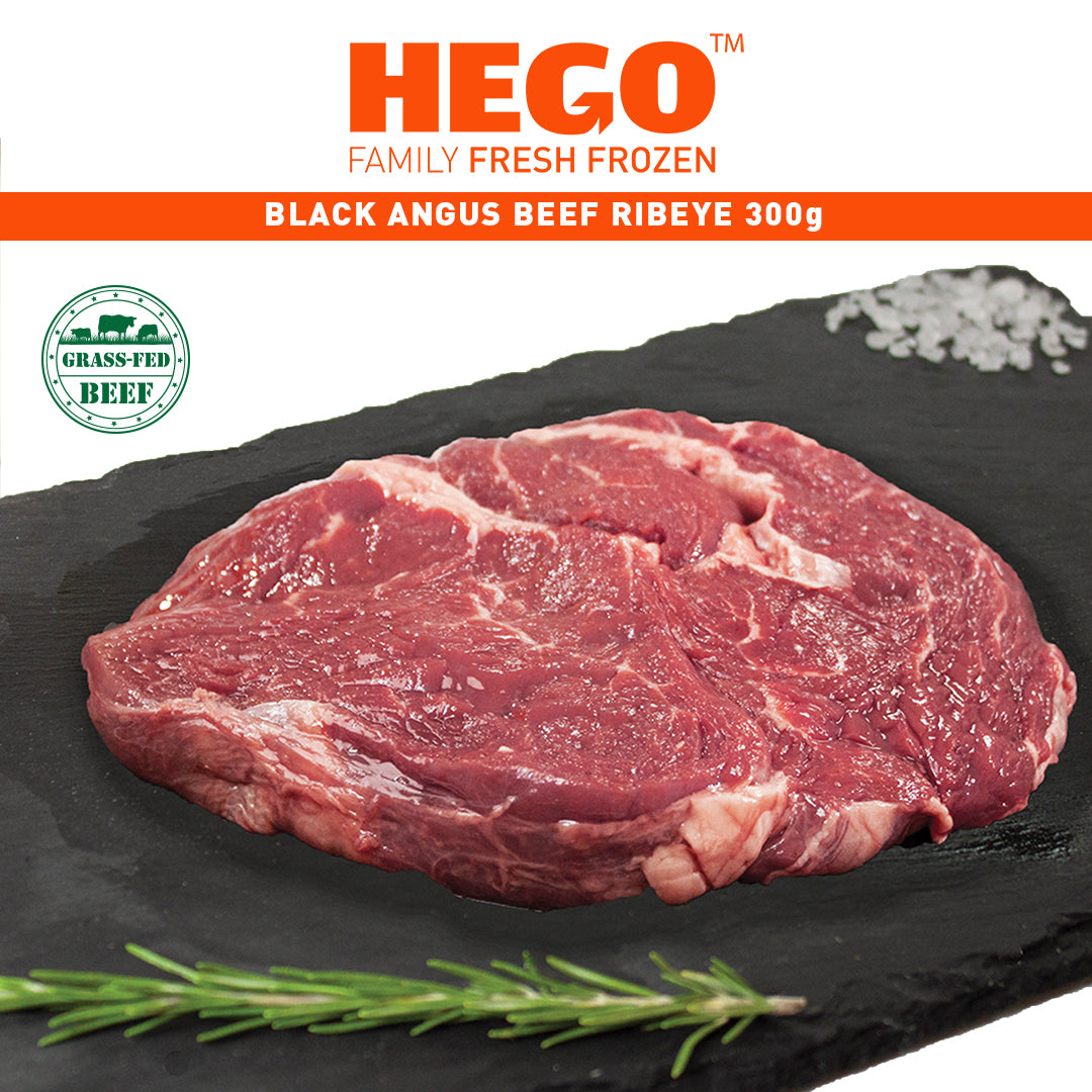 Hego | Black Angus Free Range Beef Ribeye | 300g – Hen Tick Foods