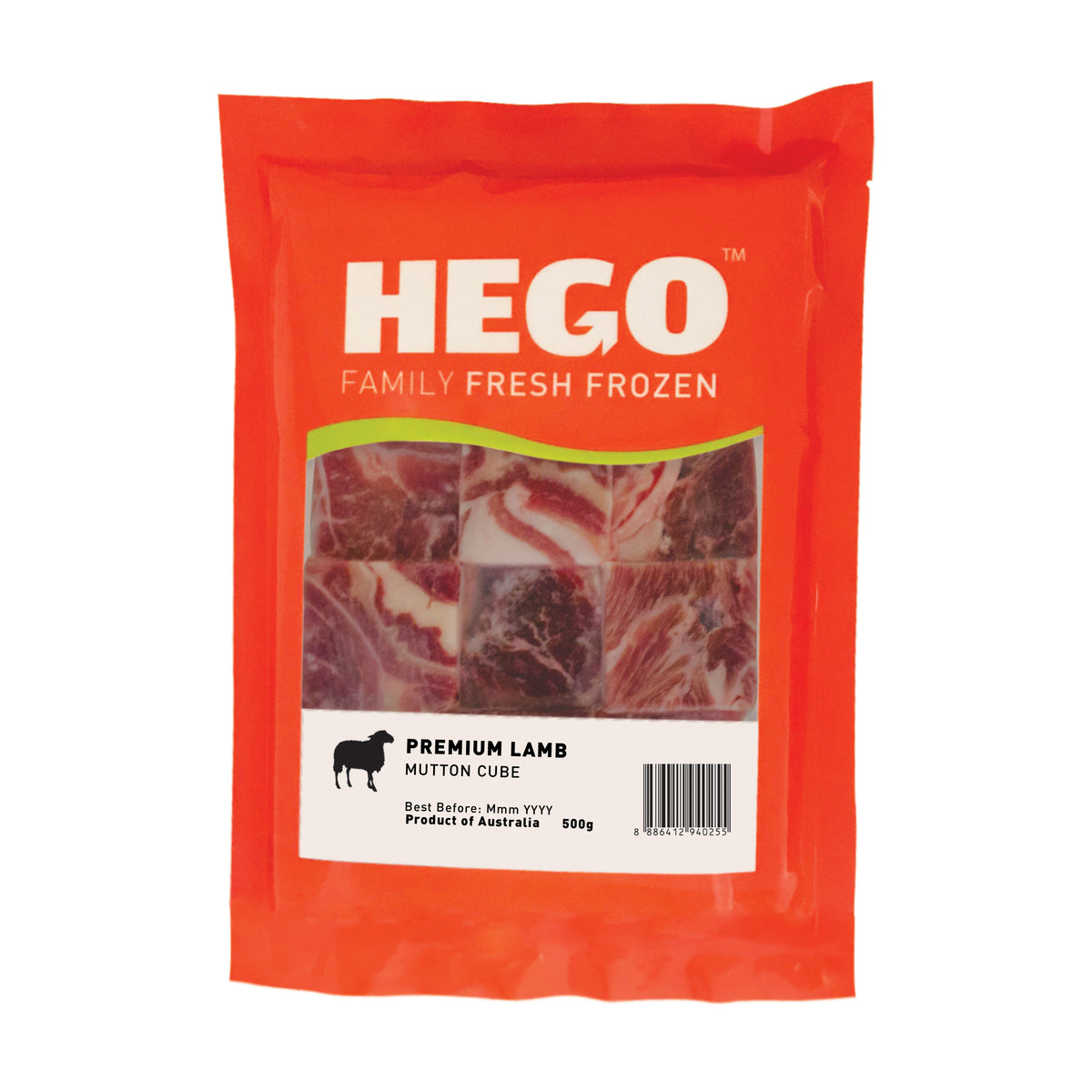 Hego | Mutton Cube | 500g – Hen Tick Foods