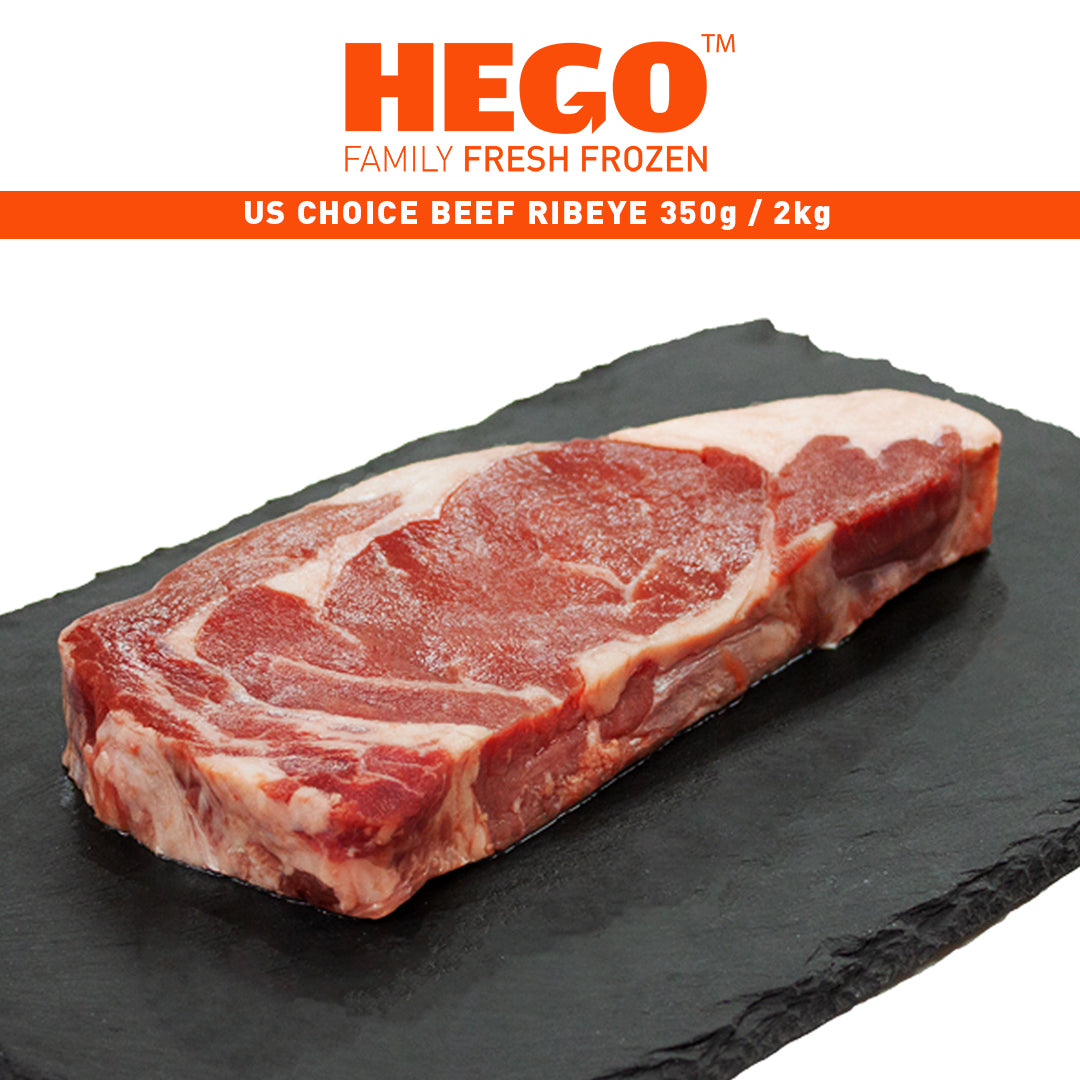 Hego | US Choice Beef Ribeye | 350g / 2kg – Hen Tick Foods